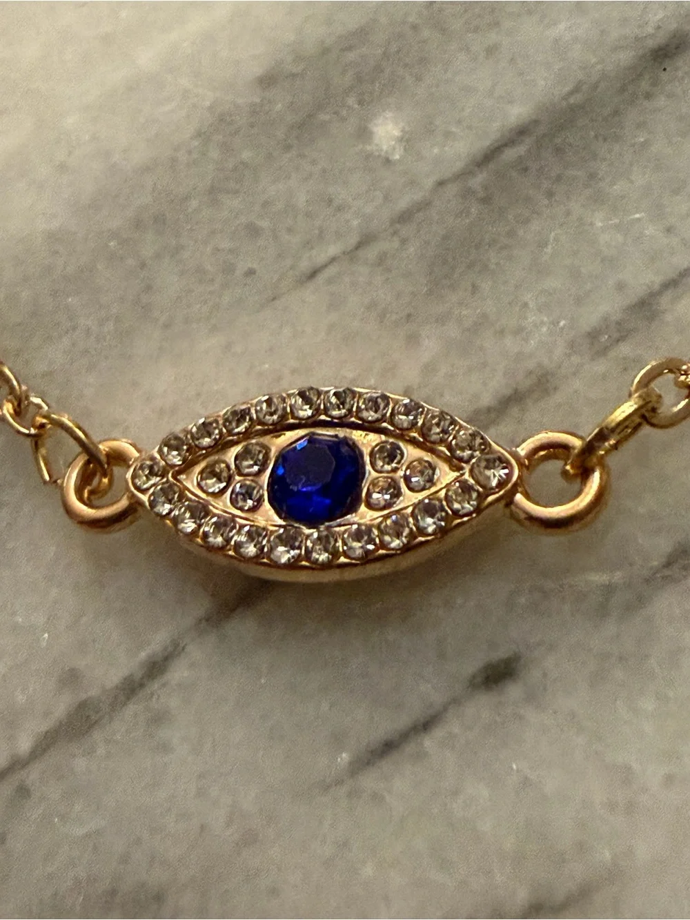 Jewelry | Evil Eye Bracelet Gold Tone | Poshmark